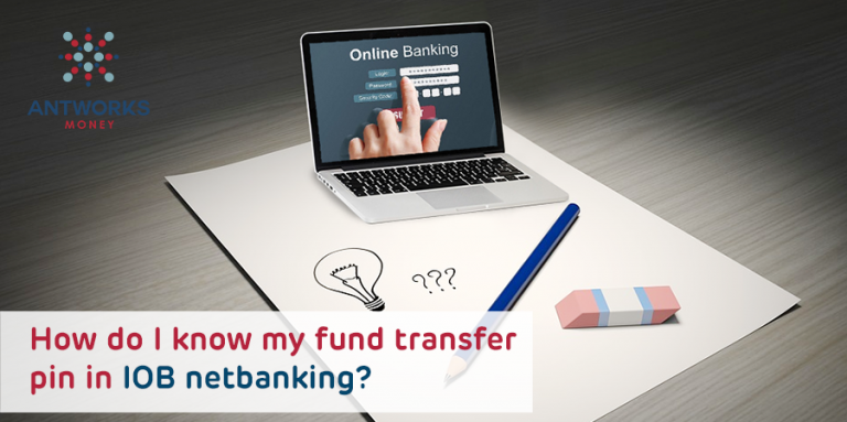 How do I know my Fund transfer pin in IOB net banking?